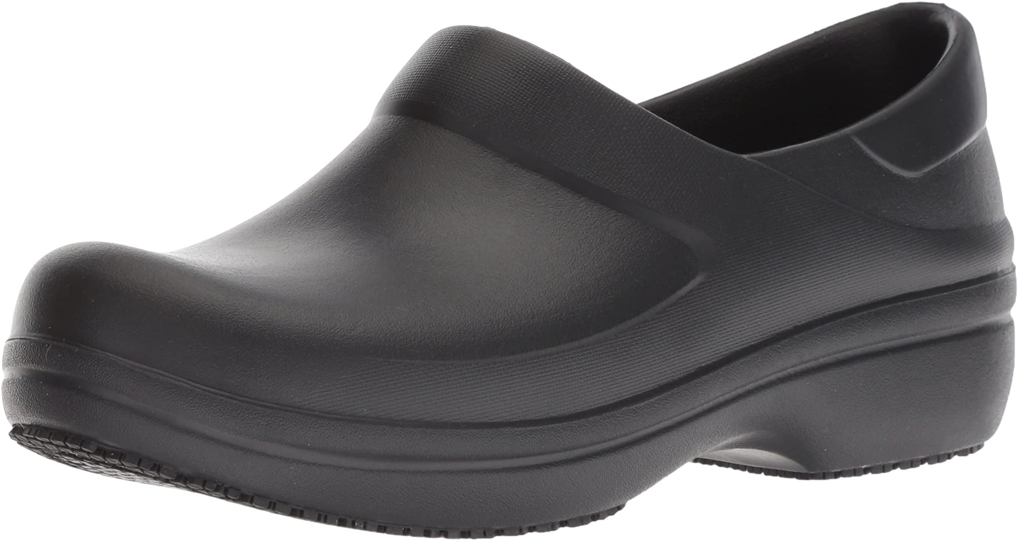 Crocs Womens Neria Pro II Embellished Clog Slip Resistant Work Shoes ...