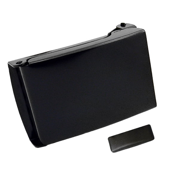 Black Hypoallergenic Military Flip Top Buckle 1.5" Width - Walmart.com