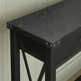 Yesfashion Console Table with 2 Drawers, Farmhouse Sofa Table with ...