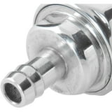 JEGS 15043 Compact Billet Aluminum In-Line Fuel Filter 3/8 in. Male ...