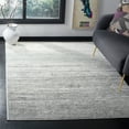 SAFAVIEH Adirondack Esmond Abstract Area Rug, Ivory/Silver, 3' x 3 ...