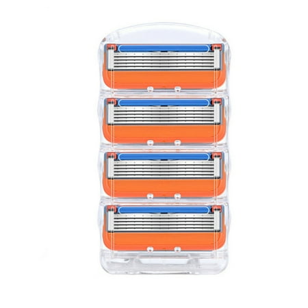 Razor Blades Blades Replacement Razor Blade（orange）（4pcs） | Walmart Canada