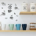1pc PVC Wall Stickers for Coffee Bar Wall Decoration Heart Pattern ...
