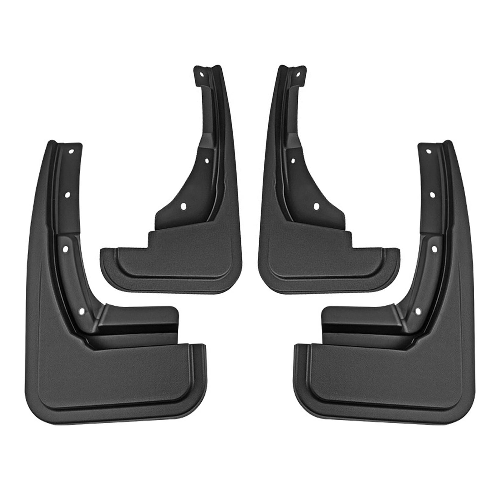 4x Front and Rear Mud Flaps Guards No Collision Replacement Mudflaps ...