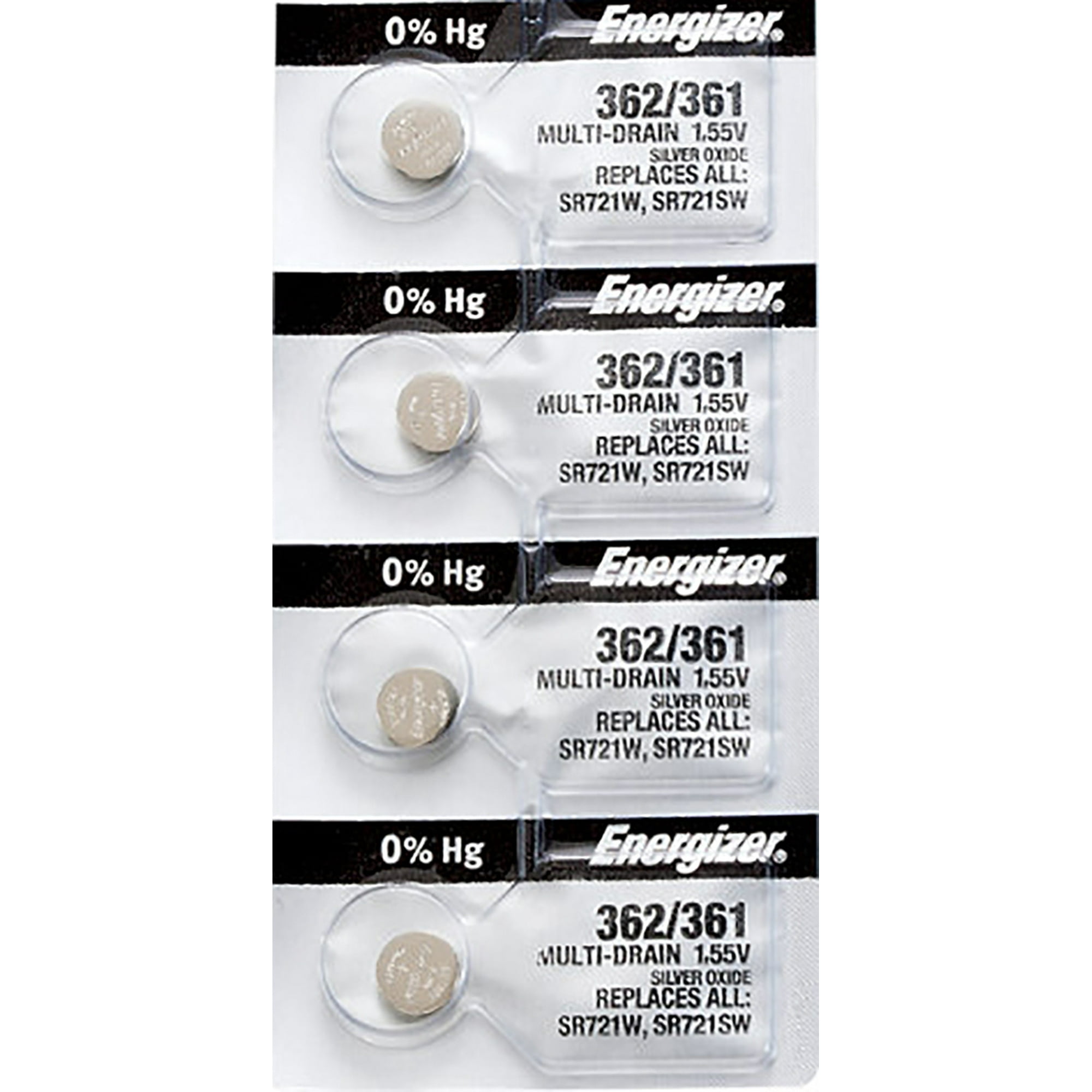 Click here for 4 X Energizer 362 Watch Batteries  Sr721sw Or 361... prices