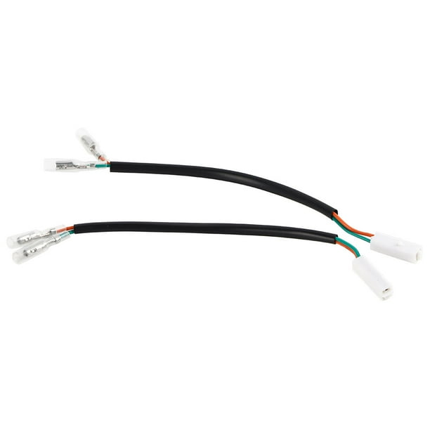 Turn Signal Wiring Adapter, Fydun 2pcs 17cm/6.7in 2-Pin Turn Signal ...