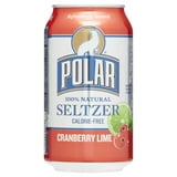 Polar Cranberry Lime Seltzer (Pack of 24) - Walmart.com