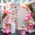 6FT Arch Backdrop Covers, Christmas Santa Claus Wedding Arch Cover ...