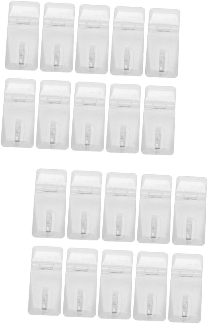 40 Sets Transparent Lock Craft Case Organizer Cabinet Door Hinge Door ...