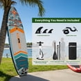 Quashley Inflatable Stand up Paddle Board, 10'6" x 32 inch Wide All ...