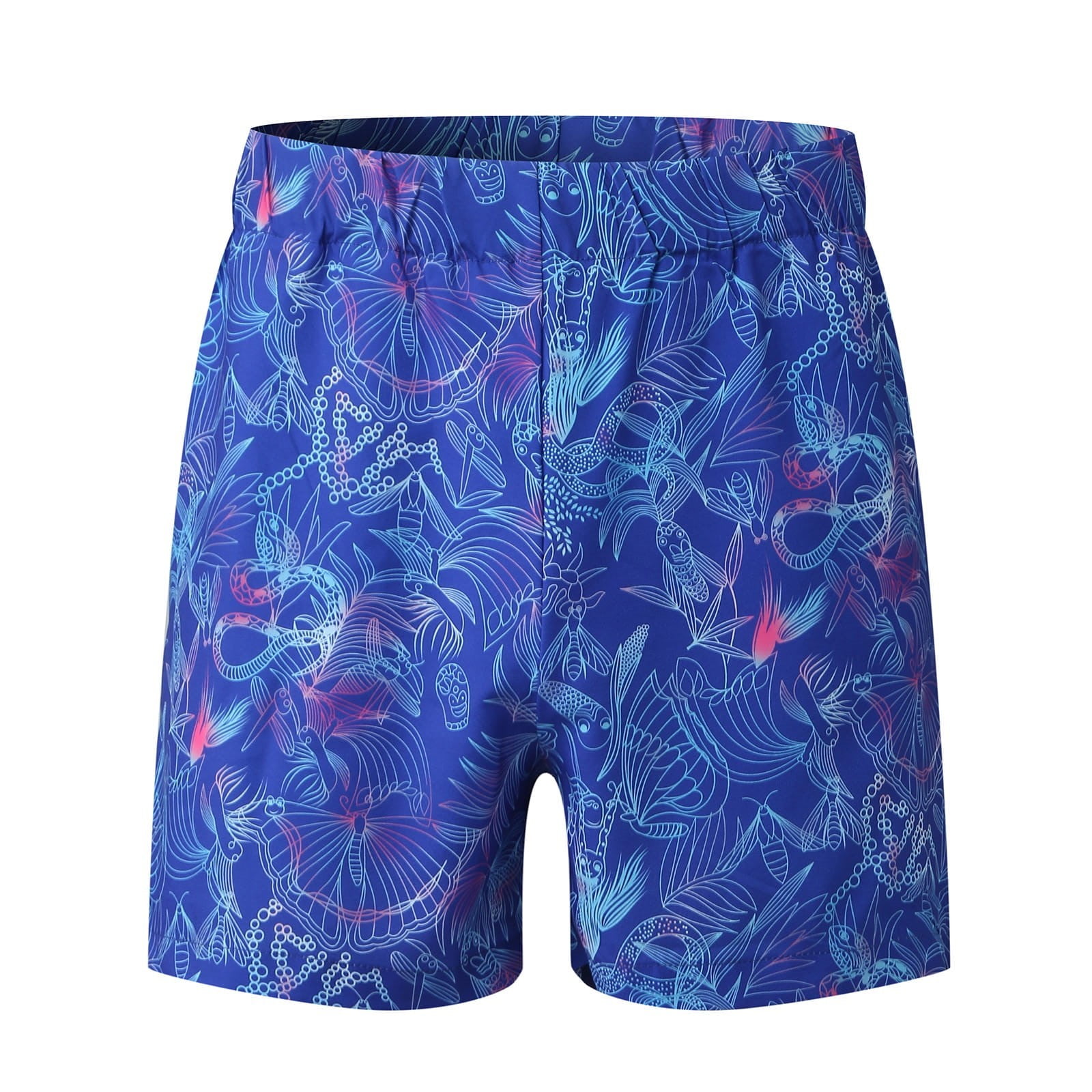 Aayomet Men Swim Trunks Loose Spring Shorts Outdoor Five-point Men's ...