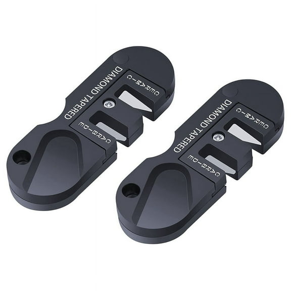 NSESSHome Pocket Knife Sharpener 2-Stage Mini Pocket Knife Sharpening ...