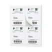 SJPACK Full Sheets Labels, 8.5x11, 100pk, Permanent Adhesive, Laser and ...