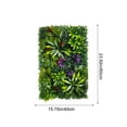 Artificial Hedge Fence, Expandable Faux Leaf Screen Panel Decorative ...