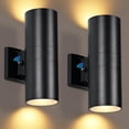 Dusk to Dawn Outdoor Wall Lights 4 Packs Modern Outdoor Porch Lights ...