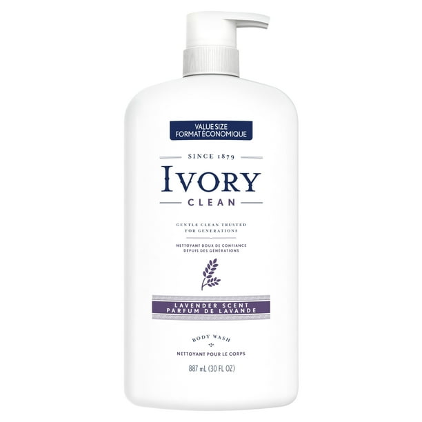 Ivory Body Wash for Women, Paraben Free, Lavender Scent, 30 oz ...