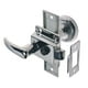 Perko 0930DP0CHR Reverse-Bevel Rim Lock Set with Flush Strike - Walmart.com
