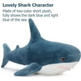 MorisMos Giant Shark Stuffed Animal 40" Soft Shark Plush Pillow ...