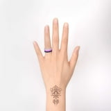 10-Pack Silicone Wedding Ring for Women, Mokani Thin and Braided Rubber ...