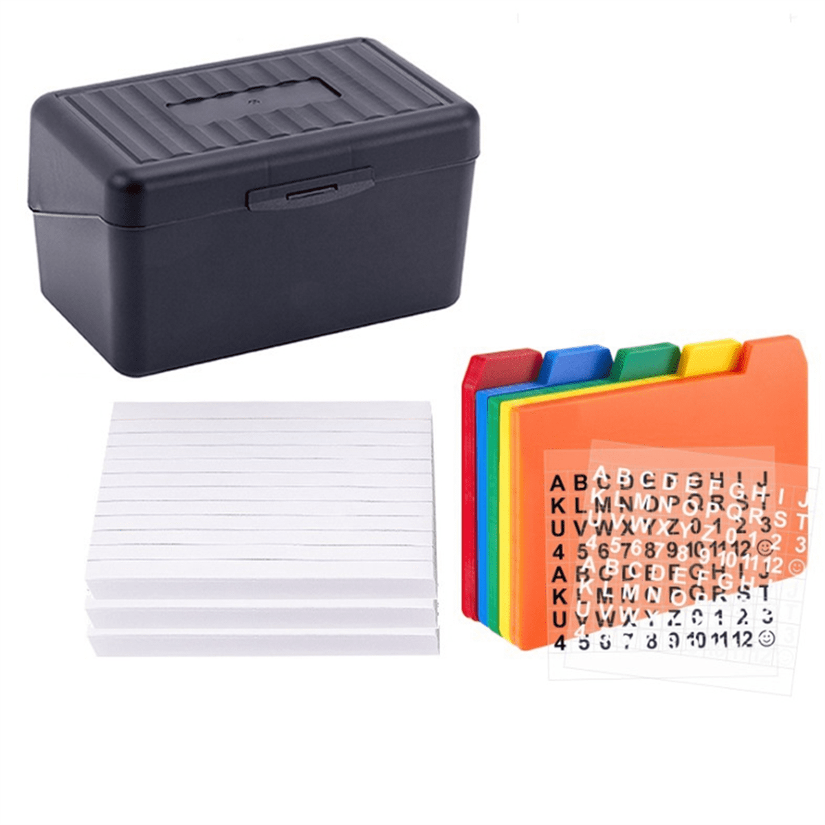 Click here for Unbranded Index Card Holder With Dividers And Rule... prices