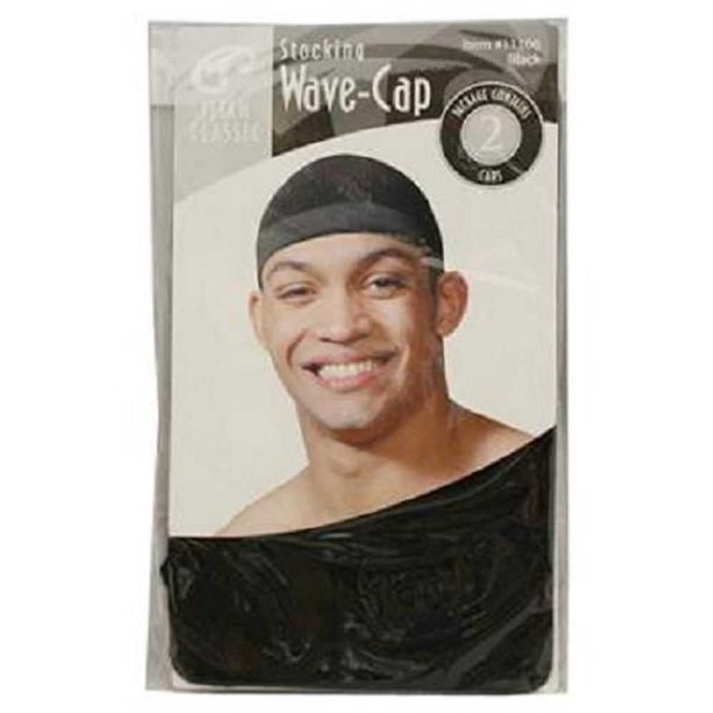 Stocking Wave Cap Black - 1 count only - Walmart.com - Walmart.com