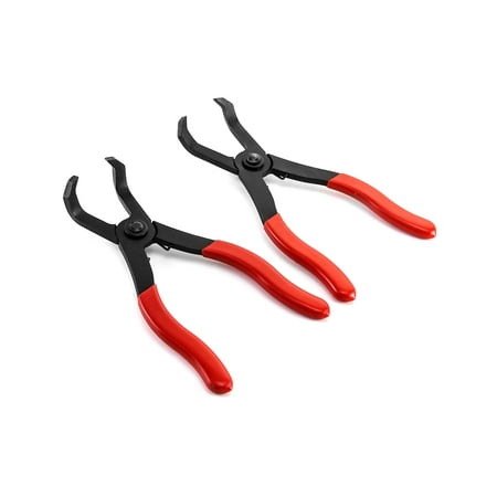 QWORK Angled Push Pin Pliers Set, 30 and 80 Degree Angled Pliers ...