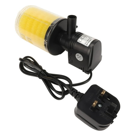 Aquarium Internal Filter Pump, 3 In 1 Waterproof Aquarium Filters ...