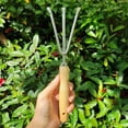 BINGLI Manual Garden Plowing Tool, Heavy Duty Stainless Steel Hand Rake ...