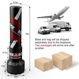 "LEKÄRO 70"" Freestanding Punching Bag with Gloves, Heavy Boxing Bag ...