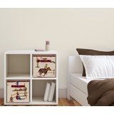 Wild West Cowboy Fabric Storage Cube by Sweet Jojo Designs - Walmart.com