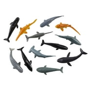 Sharks Toys Action Figure Bucket - 41 Piece Playset, 15 Unique Sculpts ...