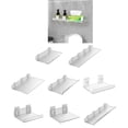 ANXPTIME Wall Mounted Storage Holder Acrylic Wall Shelf Display Shelves ...