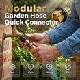 3/4 Inch Garden Hose Quick Connector 4 Sets/Bag, 2026 New Quick Connect ...