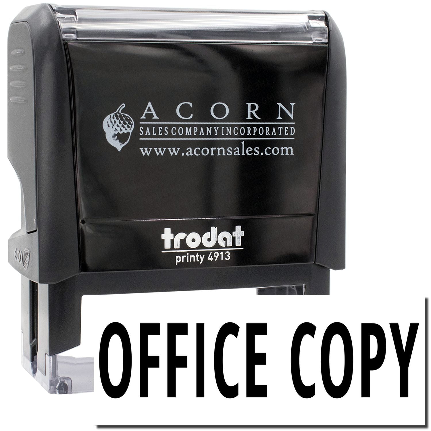 Large Self-Inking Office Copy Stamp, Trodat Printy 4913, Press and ...