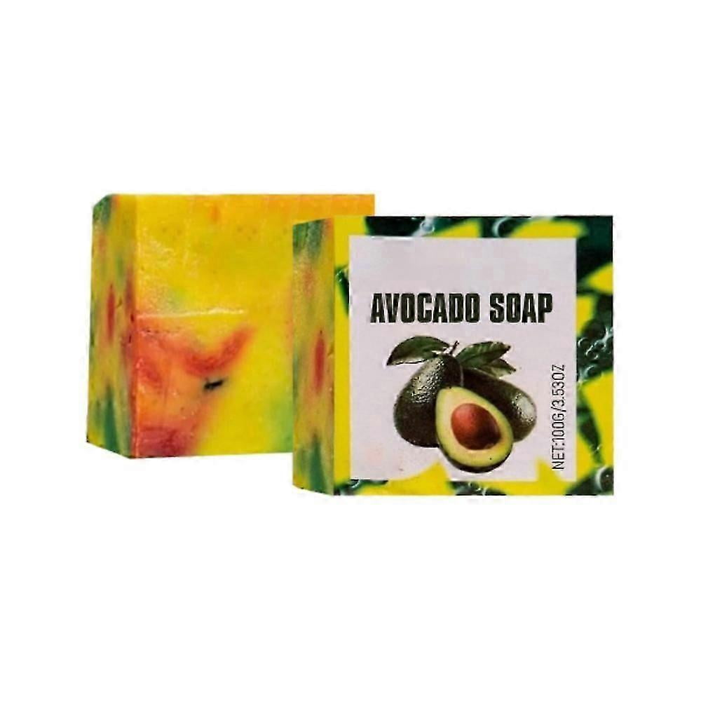 Yamusa Avocado Soap Avocado Nourishing Bath Bar Skin Brightening Soap ...