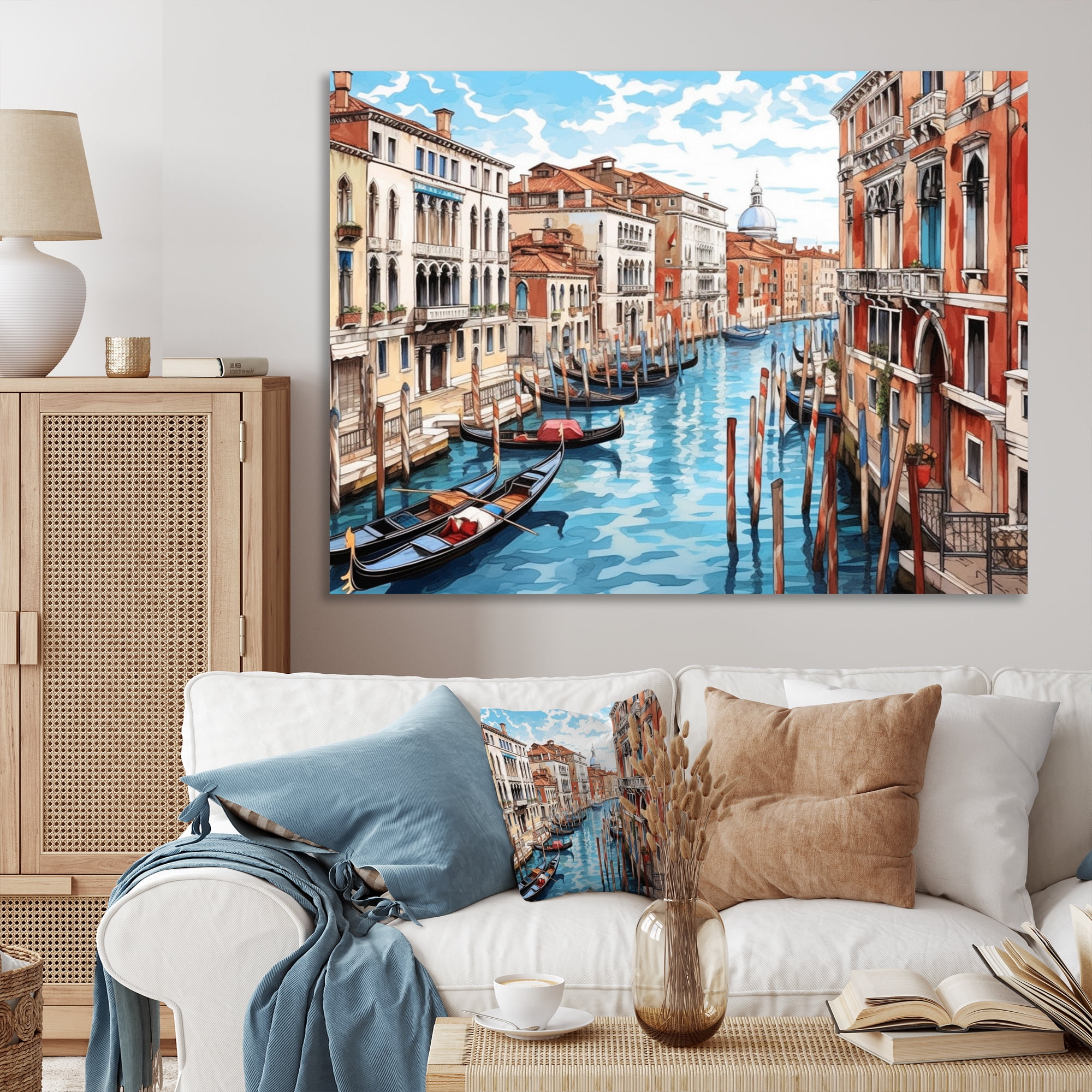 Click here for Designart Italy Wall Art Decor  Italy Wall Art  Ve... prices