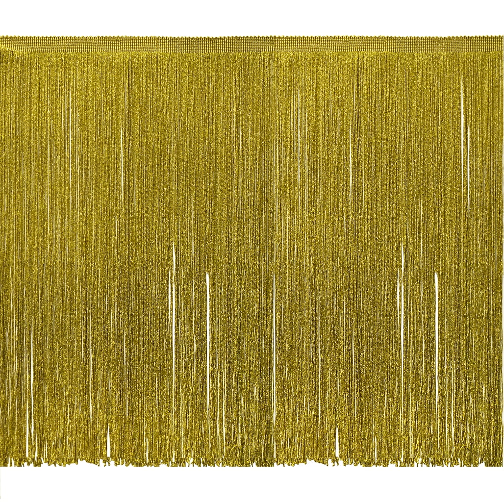 Metallic Chainette Fringe