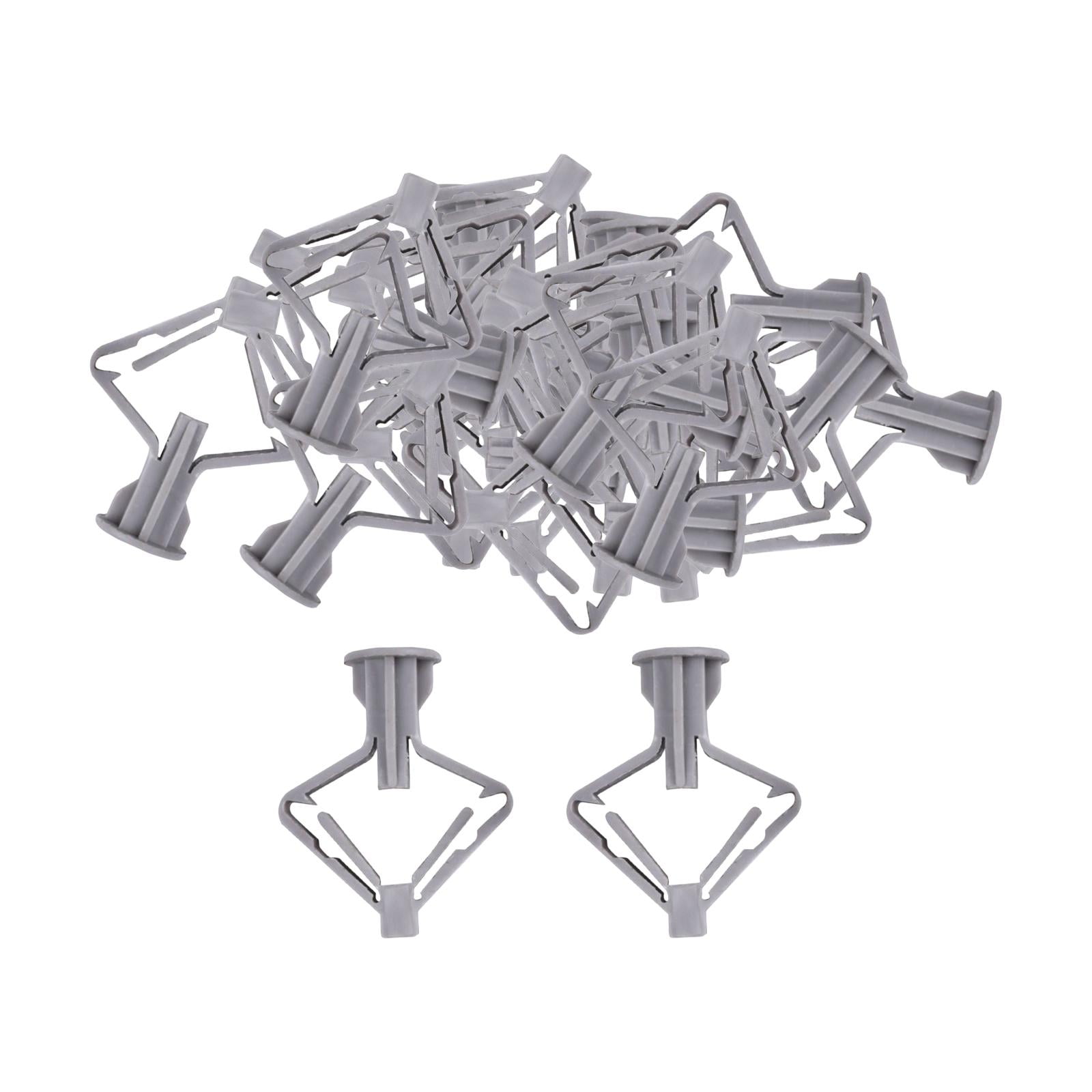 100Pcs Plasterboard and Screws Hollow Drywall Cavity Wall Fixings ...