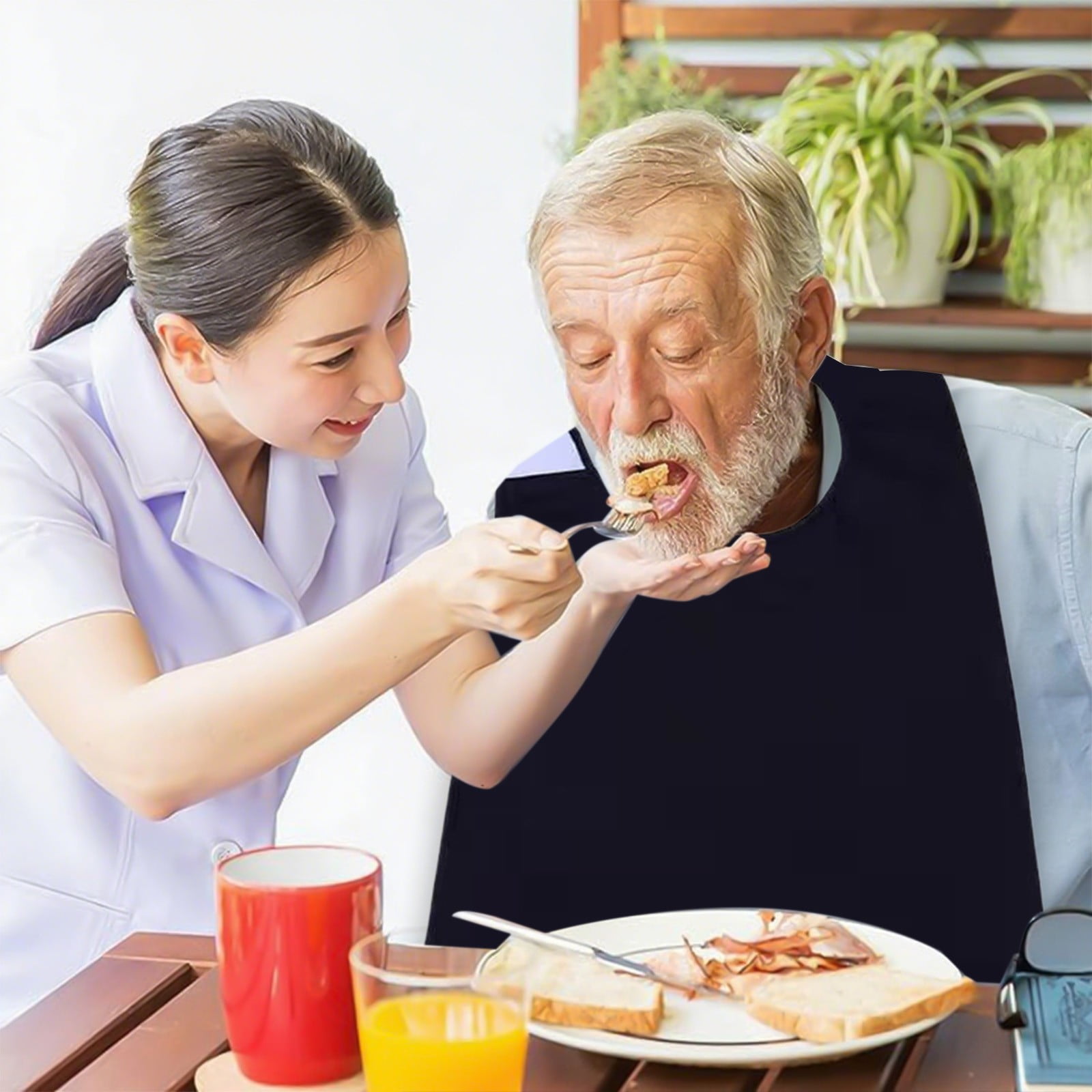 Click here for Wuztai Adult Bibs For Eating  Washable Adjustable... prices