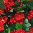 CaraMart Artificial Flower Hanging Basket Flexible Arrangements Indoor ...