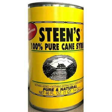 Steen's 100% Pure Cane Syrup, Traditional Yellow Label, 16 oz Bottle ...