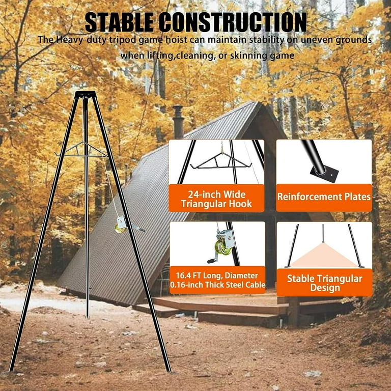 Tripod Game Hoist