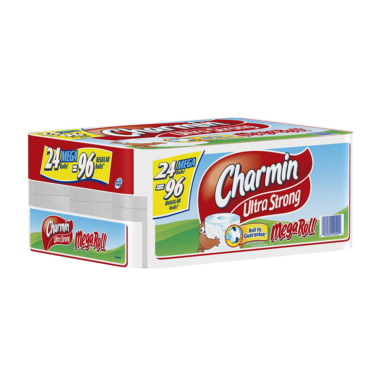 Charmin Ultra Strong, Mega Rolls, 4 Count Pack (Pack of 6) 24 Total ...