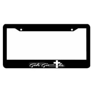 Jesus Saves, Religious License Plate Tag Frame, Multiple Colors ...