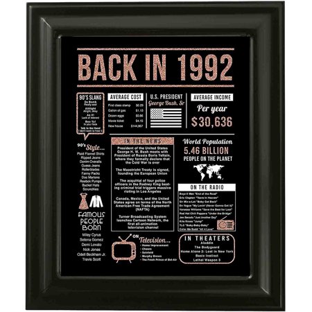 Back In 1992 Rose Framed | Walmart Canada