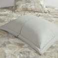 7 Piece Textured Cotton Blend Comforter Set Gray Cal King - Walmart.com