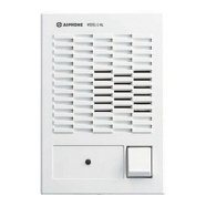Aiphone LEM-1DLS Single-Door Access Sentry System Starter Kit with One Master Intercom white ...