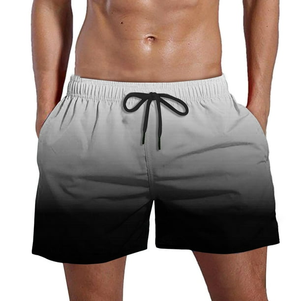 PEASKJP Bottom Swimwear for Men with Drawstring for Men Summer Swimwear ...