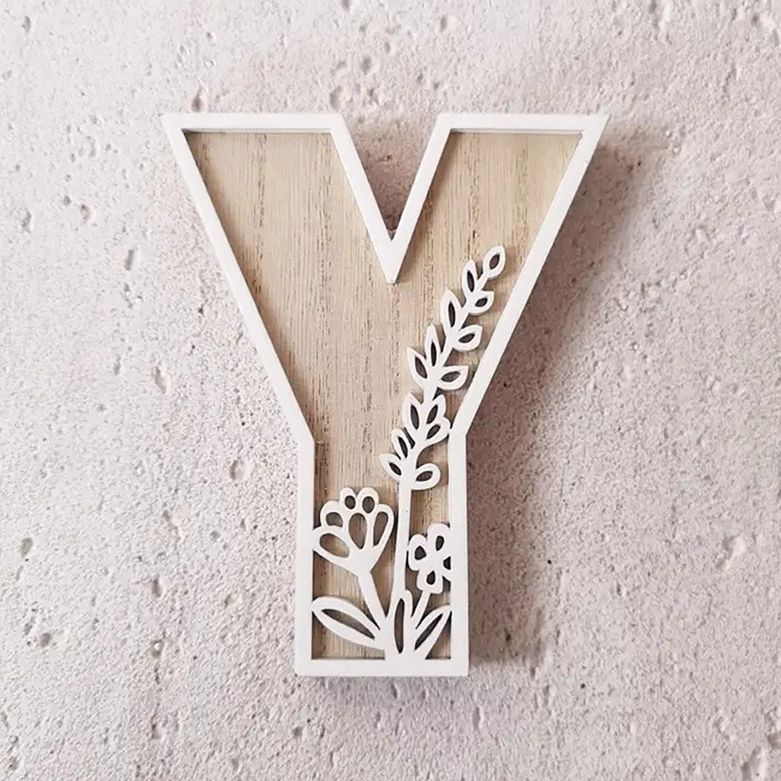 Letras De 5 Pulgadas Y 26 Letras Para Decoración De Paredes. Las Flores ...