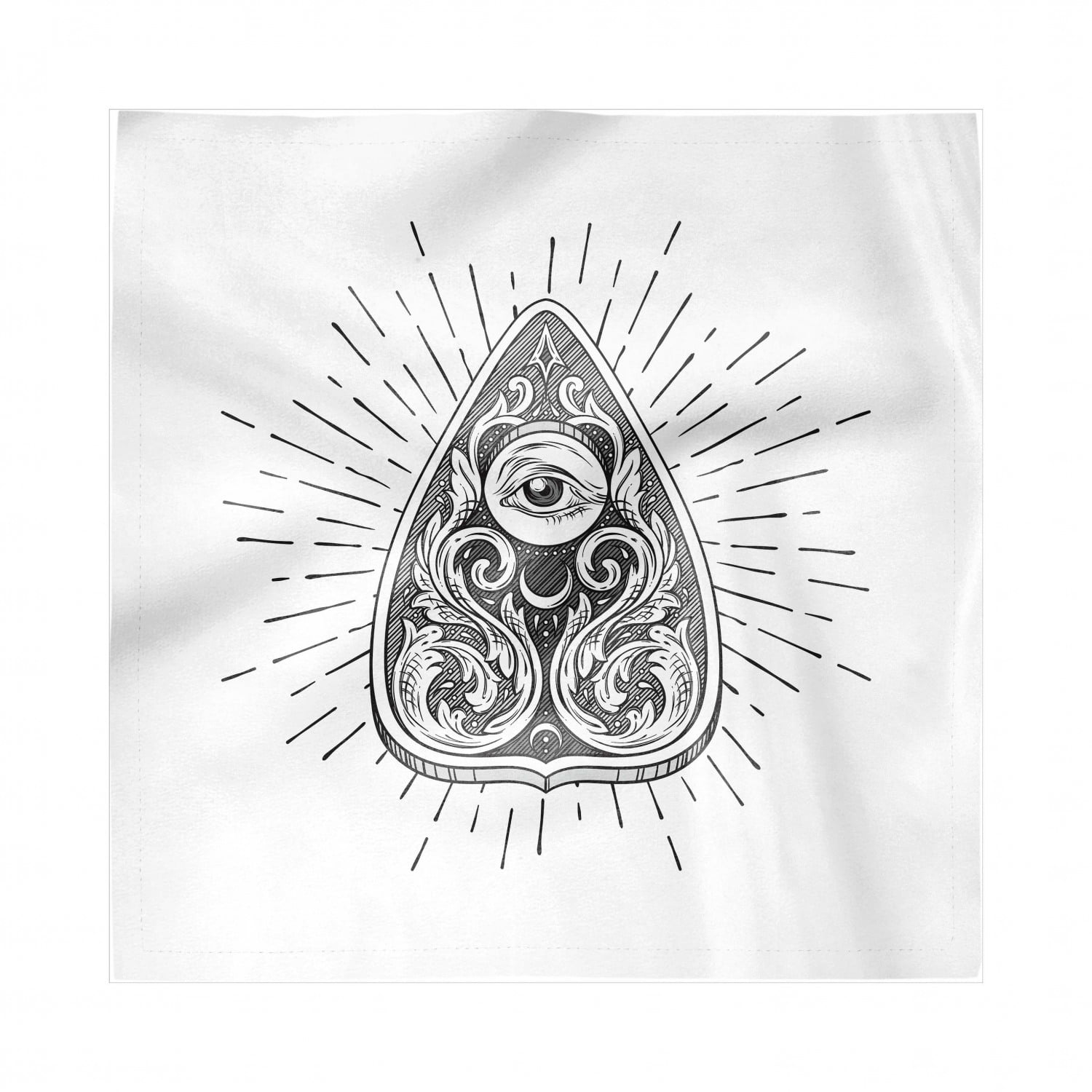 Ouija Board Planchette Drawing